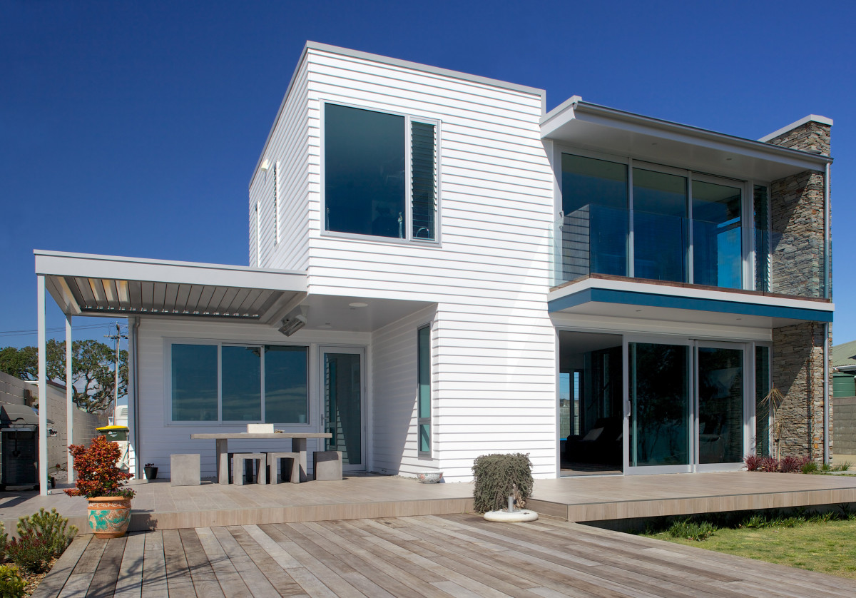 Durable Palliside Cladding Specified for Beachlands Home – EBOSS