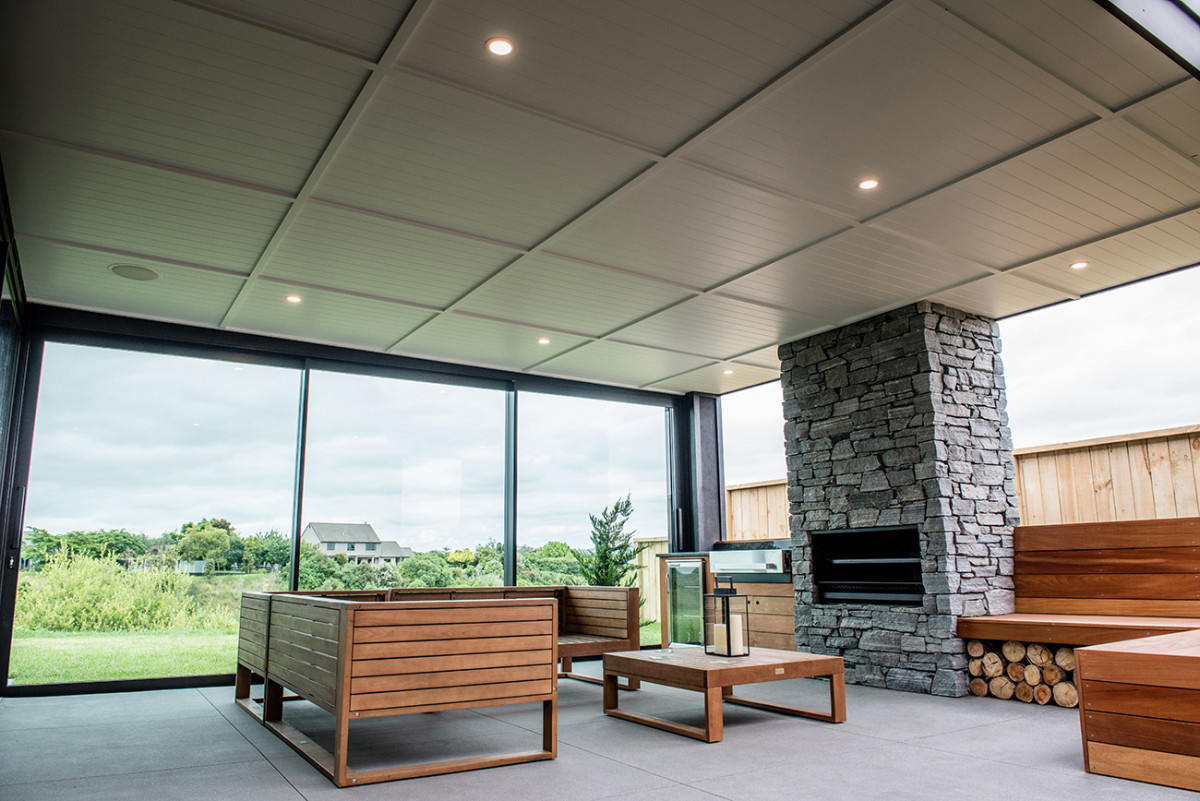 HardieGroove Lining Adds Interest to Al Fresco Living Area – EBOSS