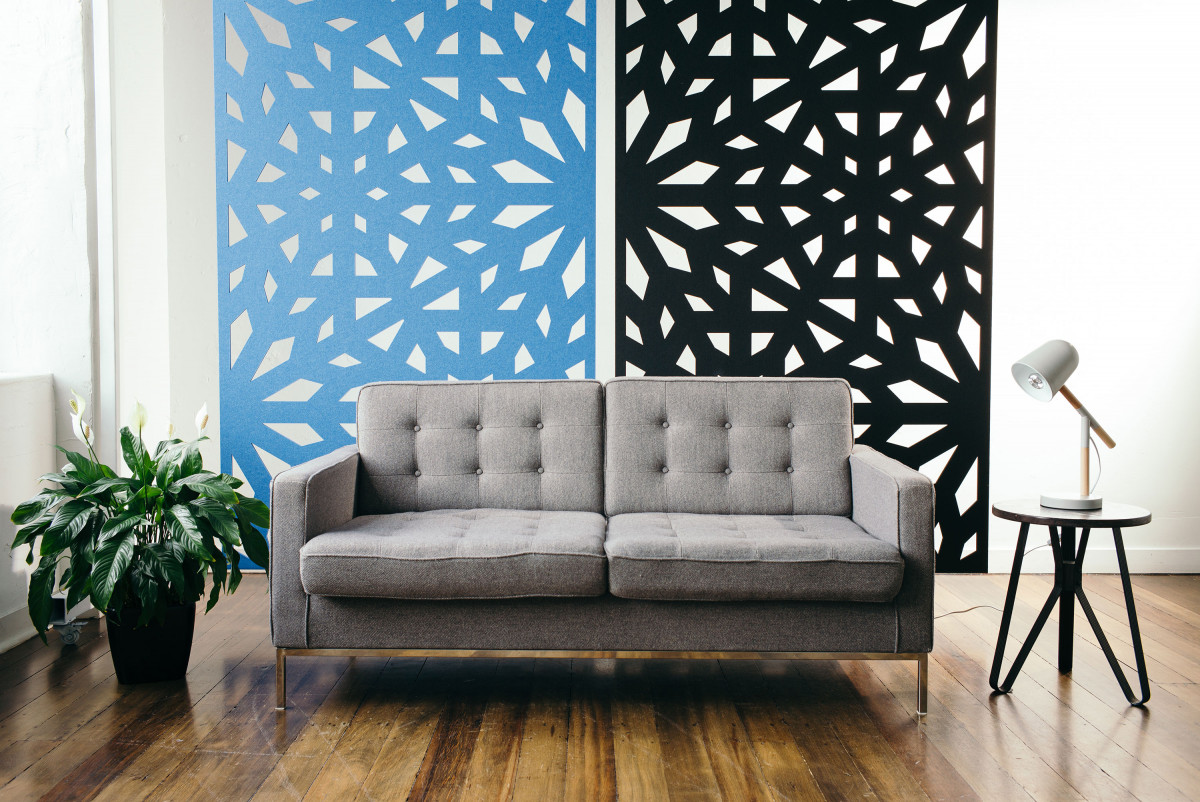 Cascade Hanging Screens Provide Versatile Acoustic and Visual Privacy ...