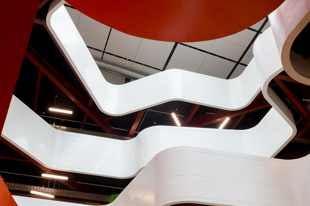 Asona Raises the Ceiling in New Concept, Five-level Office Building – EBOSS