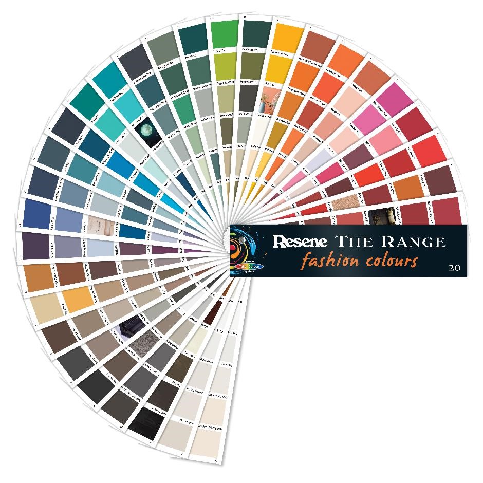 Get The Range Fashion Fandeck 2020 from Resene – EBOSS