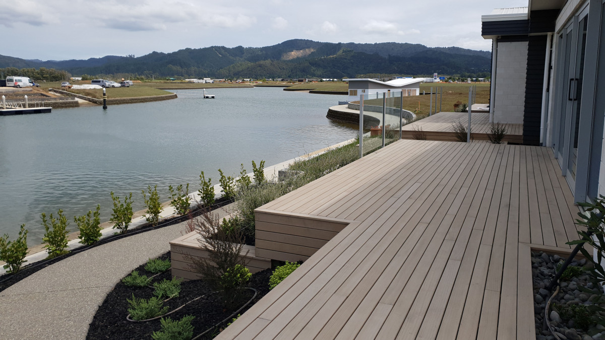 Sustainable NZ Radiata Pine Decking Enhances Lifestyle Village – EBOSS