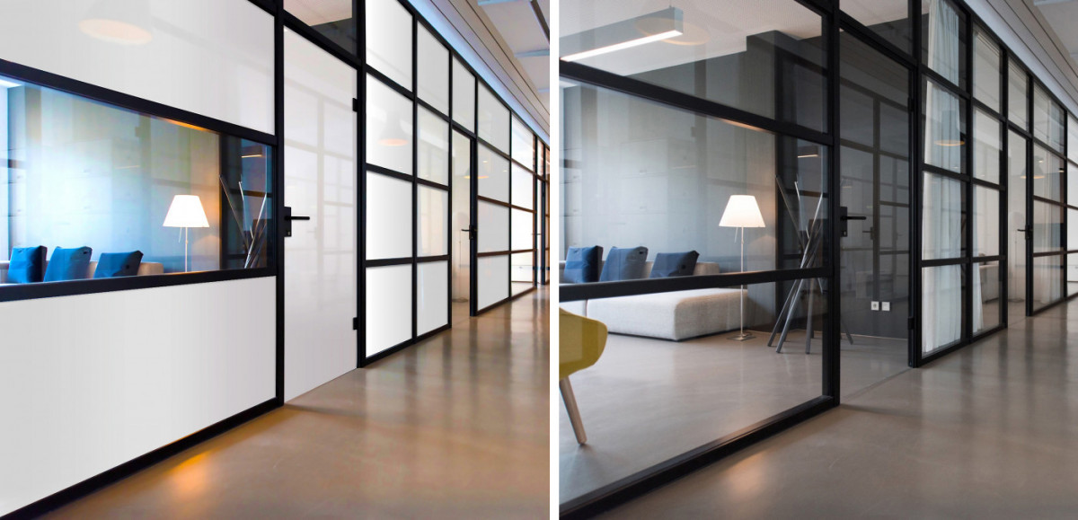 Video: Creating Instant Privacy in the Office with Smart Glass – EBOSS