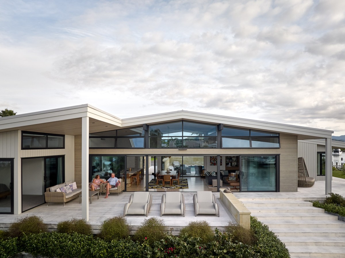 Whitianga Oasis Connects to Water Surrounds with Vantage Window and ...