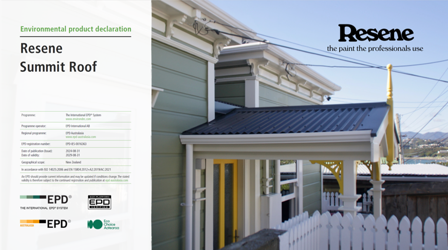 Declarations by the Dozen: 12 Resene EPDs Now Live – EBOSS