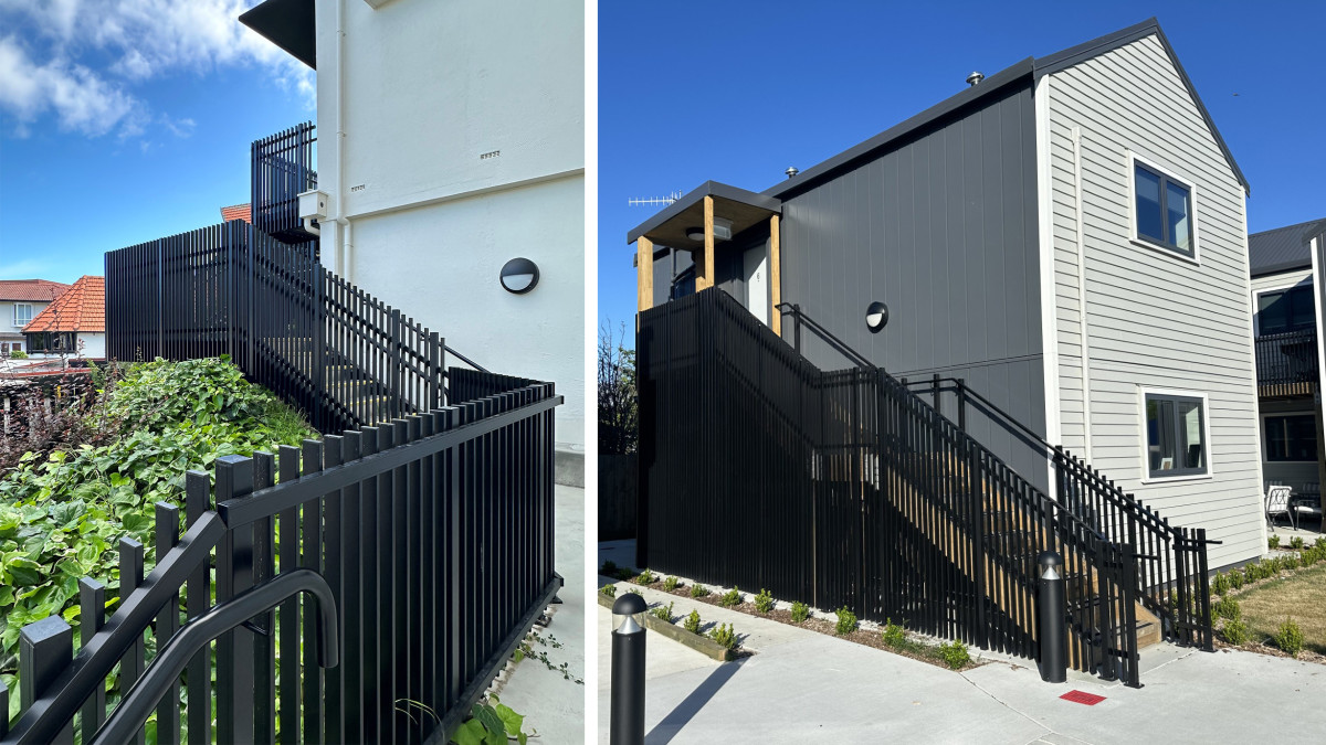 Clean Lines of Euro Fin Balustrading Combine Safety and Style in Two ...