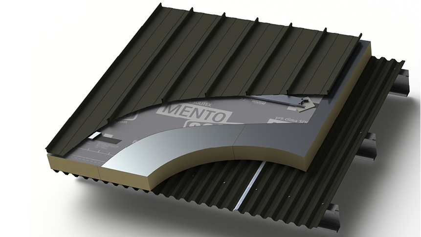 Dual-Layer Built-Up Warm Roofing System – EBOSS