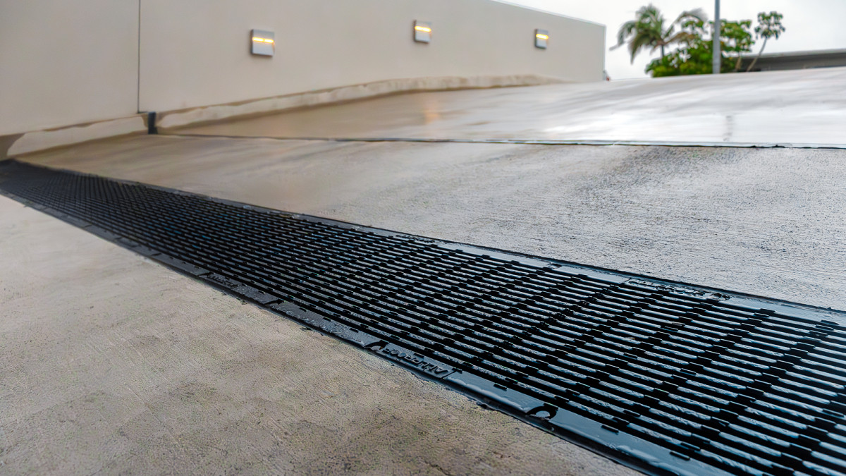 Sustainable Drainage Solution for Basement Car Park Ramp at Orakei ...
