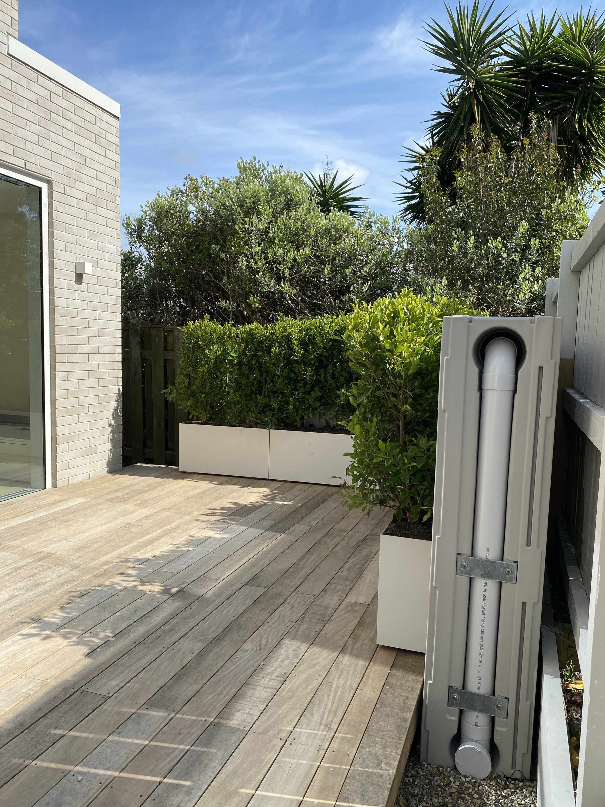 FenceTank | Discreet Rainwater Collection for NZ Homes – EBOSS