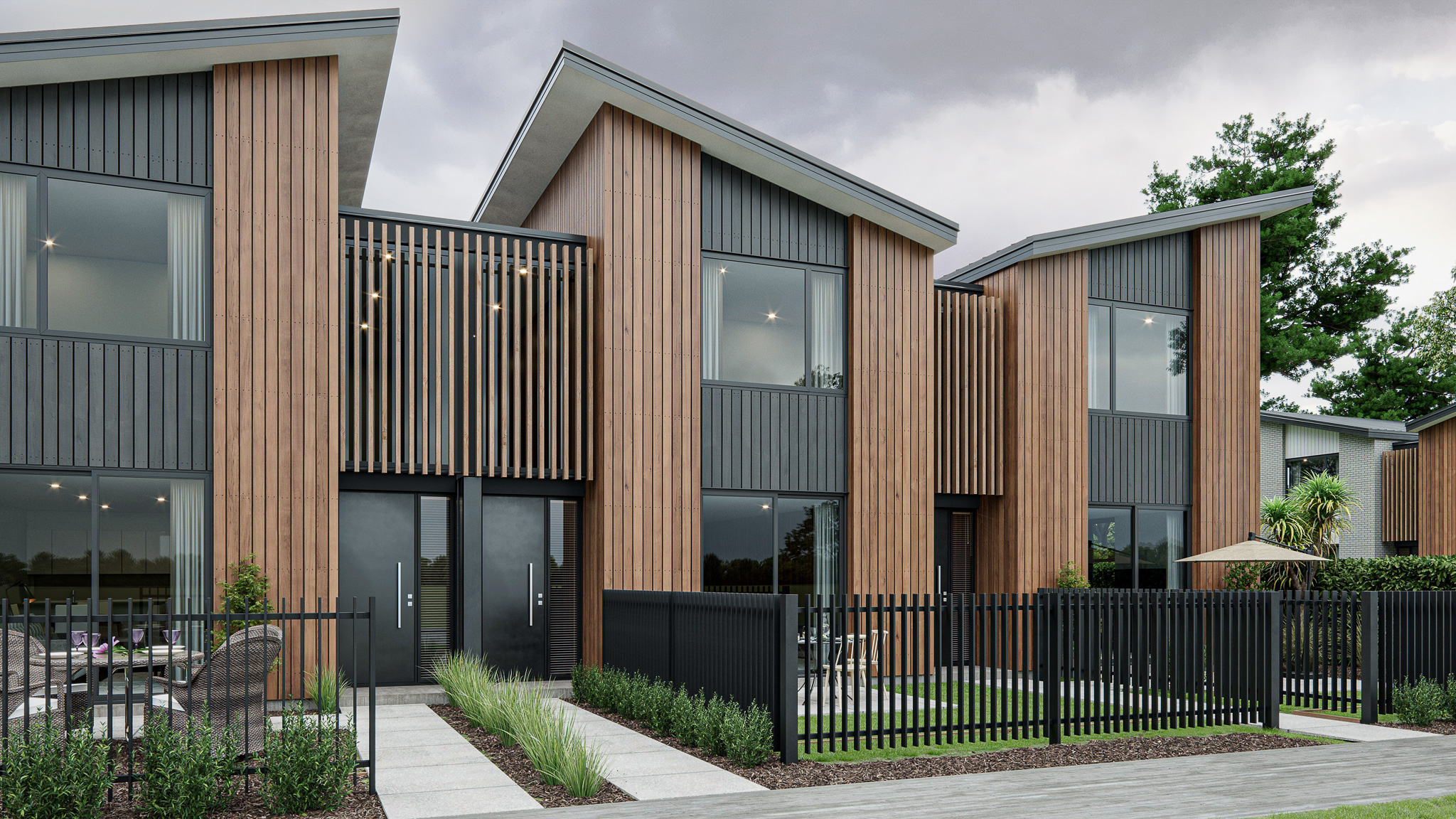 Fully Welded Aluminium Fin Panel Fencing for Modern Projects – EBOSS