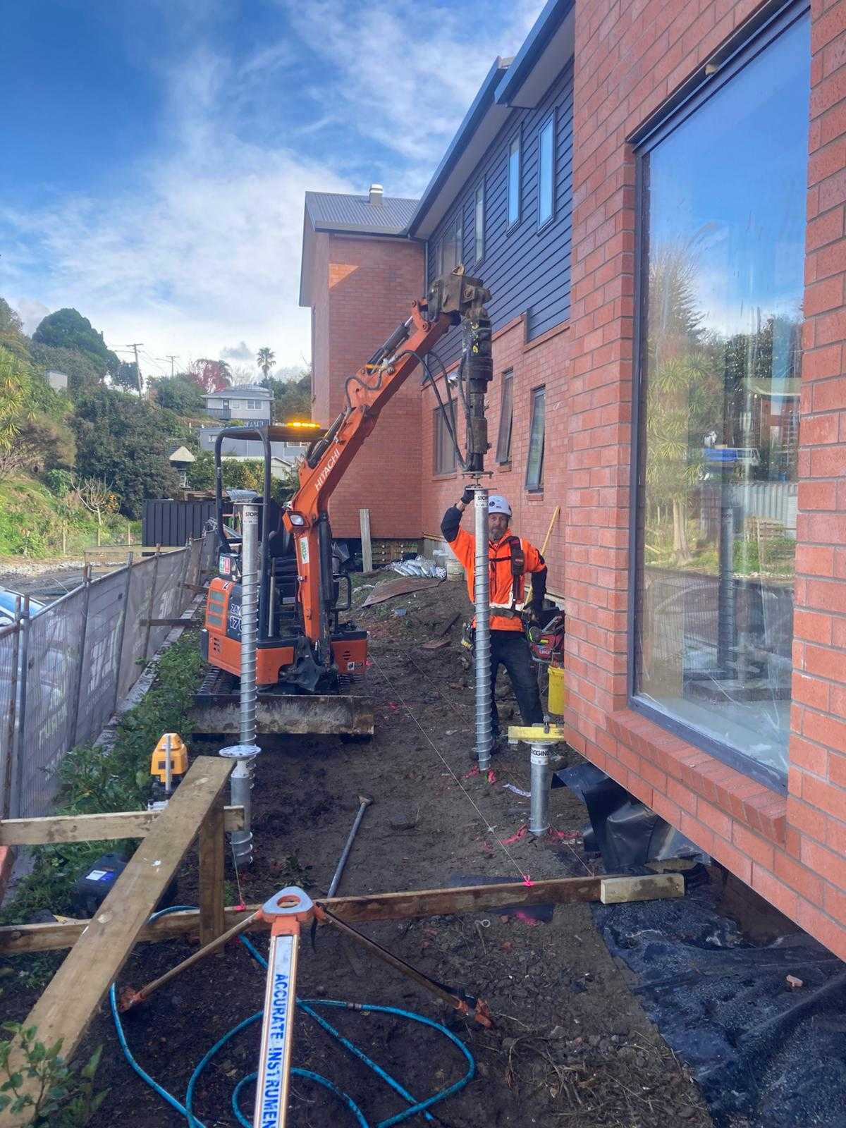 Decking for 48-Unit Housing Development Made Possible with Groundscrew ...