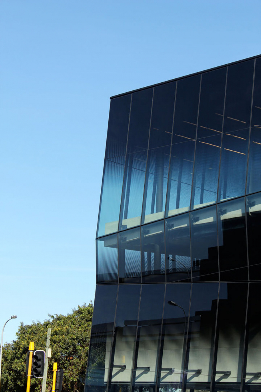 Auckland's Anvil Building Flaunts Unique, Angular Glass Façade by ...