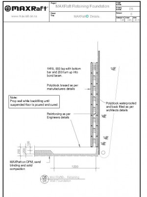 Drawings for MAXSlab by MAXRaft – EBOSS