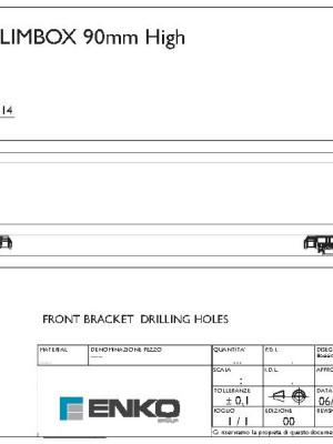 Drawings for ENKO Slimbox Drawer Box System by Enko Group – EBOSS