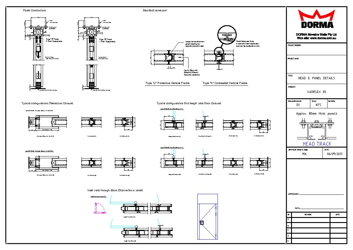 Movable Partition Wall Cad Block at Brock Joan blog