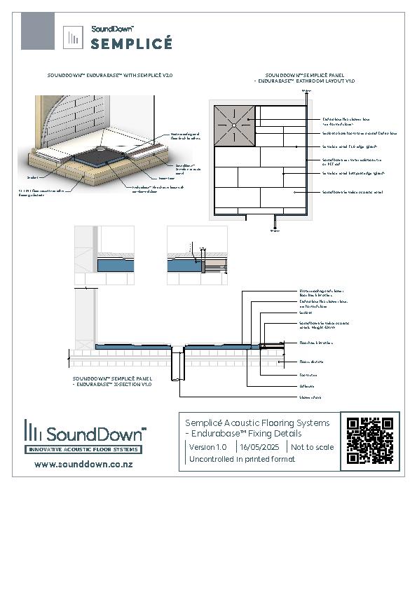 SoundDown Semplicé Acoustic Flooring Panel by Build Anatomy – EBOSS
