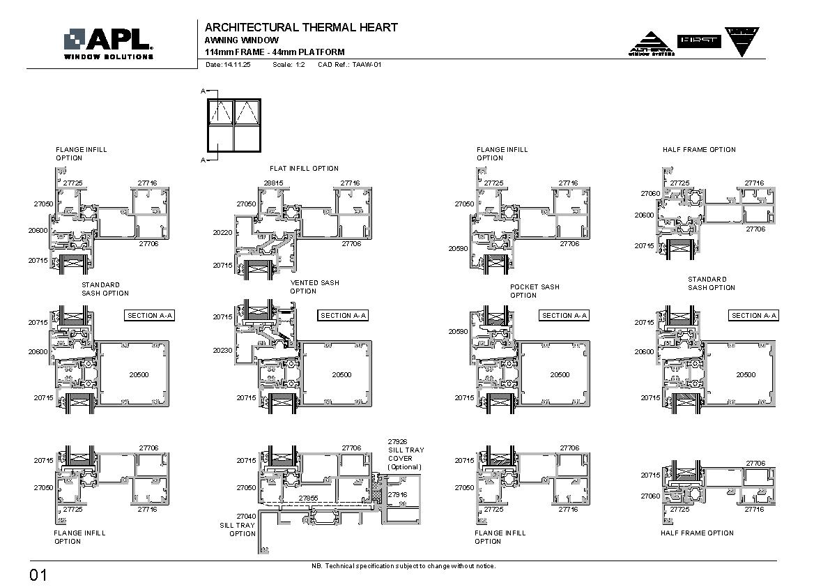 APL Architectural Series ThermalHeart+® Awning & Casement Windows by ...