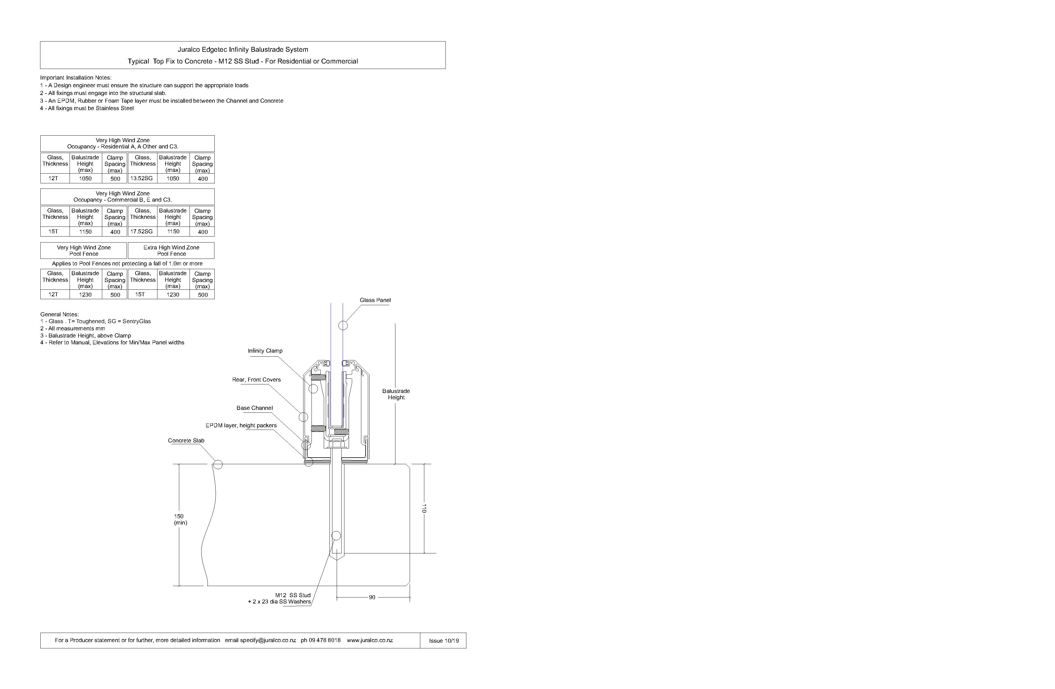 Edgetec Infinity Balustrade by Juralco Aluminium – EBOSS