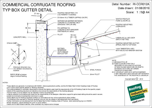 Roofing Industries Product Drawings – EBOSS