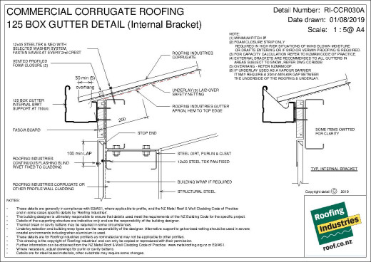 Roofing Industries Product Drawings – EBOSS