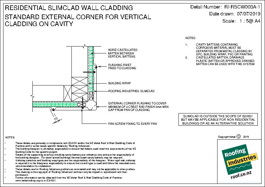 Slimclad Cladding by Roofing Industries – EBOSS